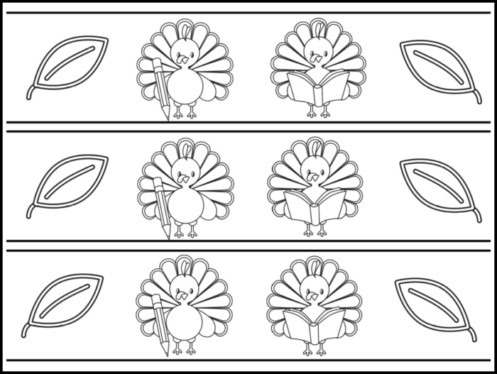 Thankful Turkey Hats