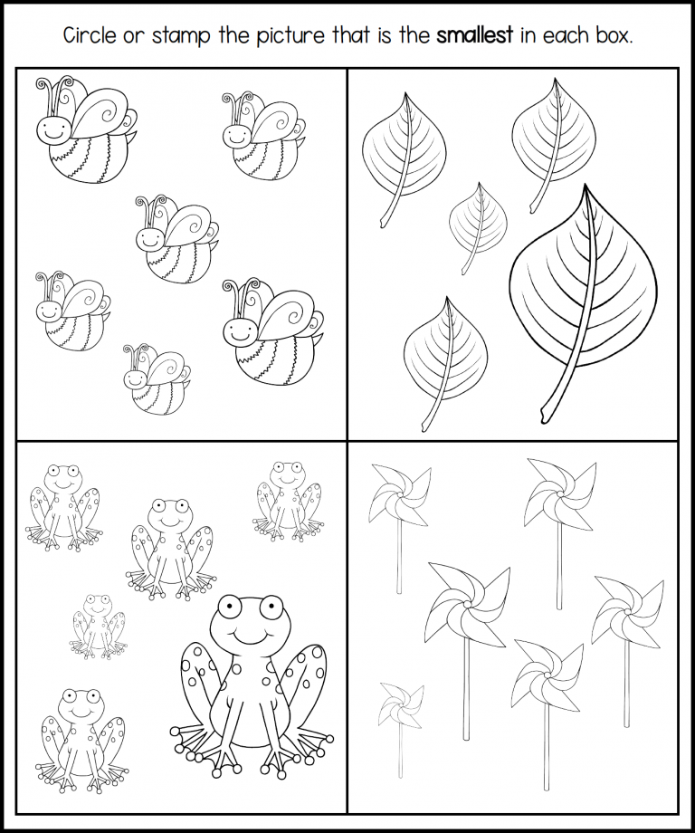 Spring Preschool Packet - Teaching Mama