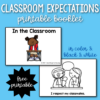 Classroom Expectations Printable Booklet - Teaching Mama