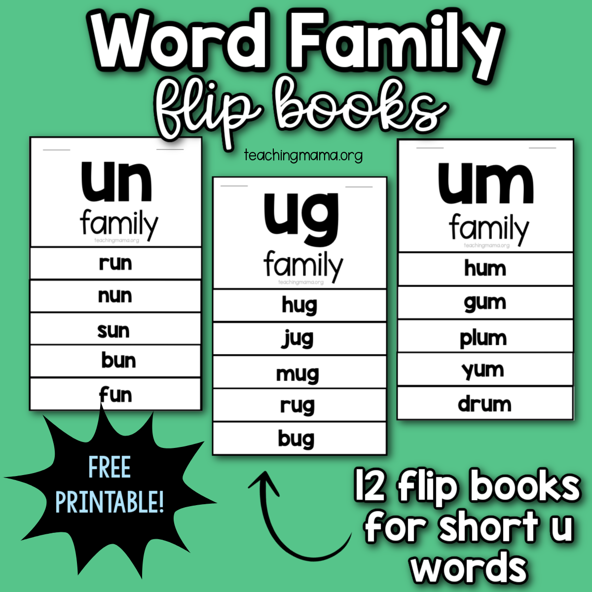Word Family Short U Worksheets By Skh Little Learners Vrogue co