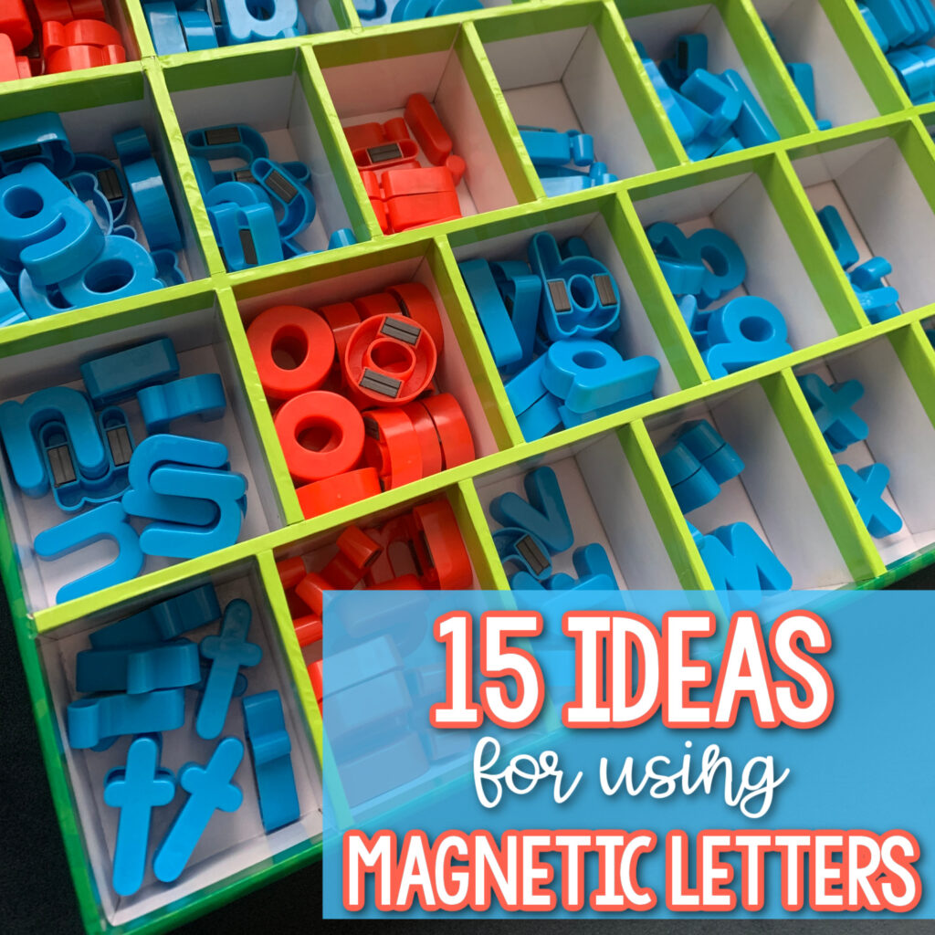 15 Ideas for Using Magnetic Letters - Teaching Mama