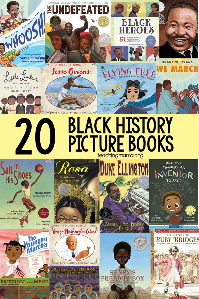 Picture Books for Black History Month - Teaching Mama