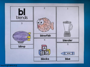 Beginning Blends Flip Books - Teaching Mama