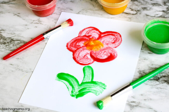 The Easiest Homemade Paint Recipe - Teaching Mama