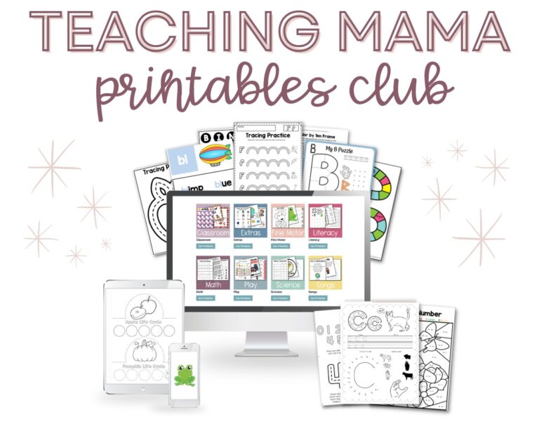 Printable Alphabet Booklets - Teaching Mama