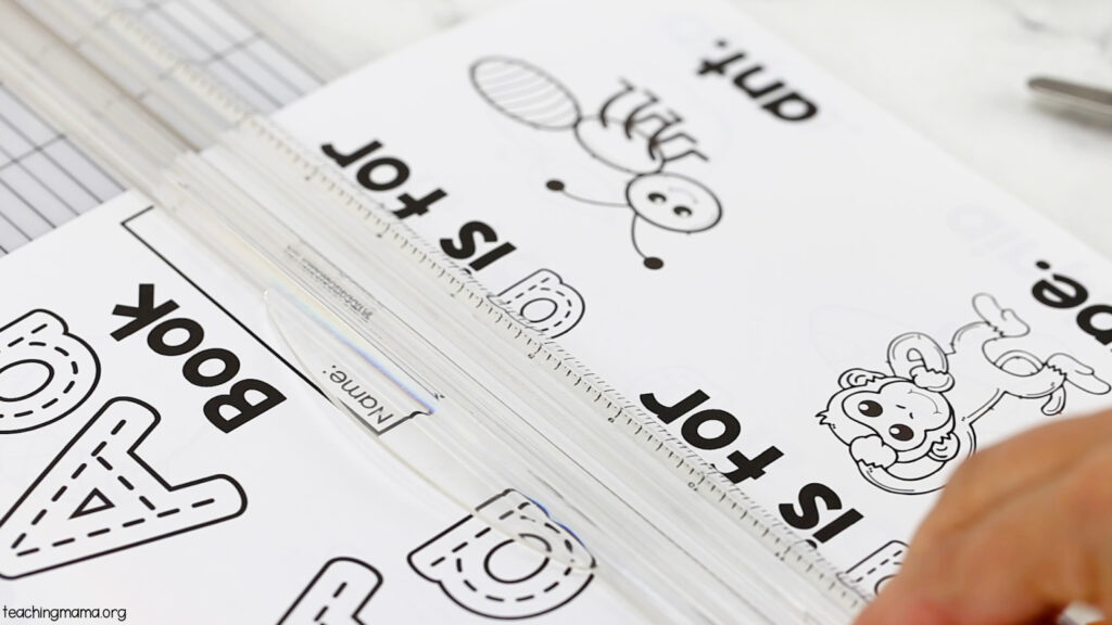 Printable Alphabet Booklets - Teaching Mama