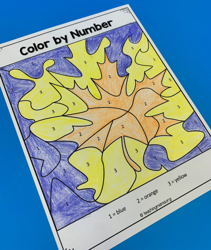 Printable Leaf Activities - Teaching Mama