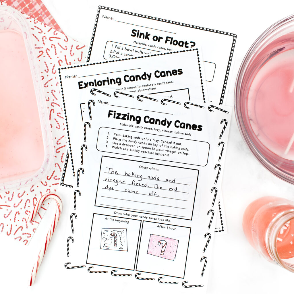 5 Candy Cane Experiments - Teaching Mama