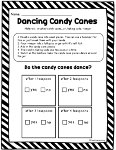 5 Candy Cane Experiments - Teaching Mama