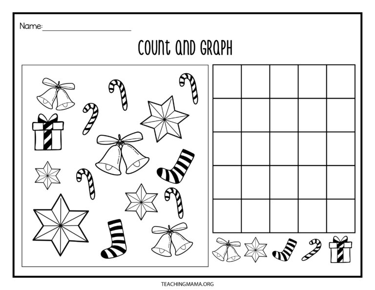 Christmas Printables for Preschoolers - Teaching Mama