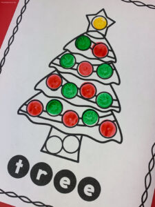 Christmas Do-A-Dot Pages - Teaching Mama