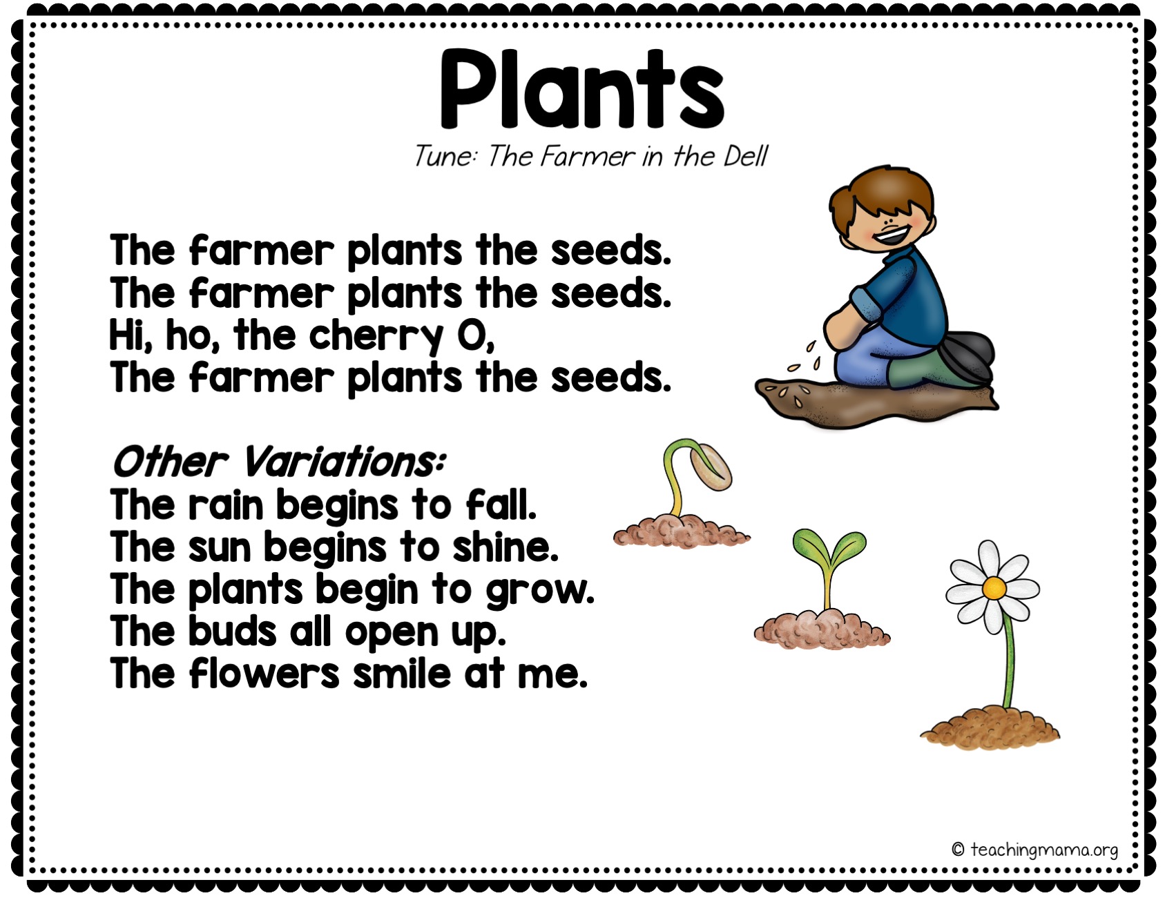 Spring Songs for Preschoolers