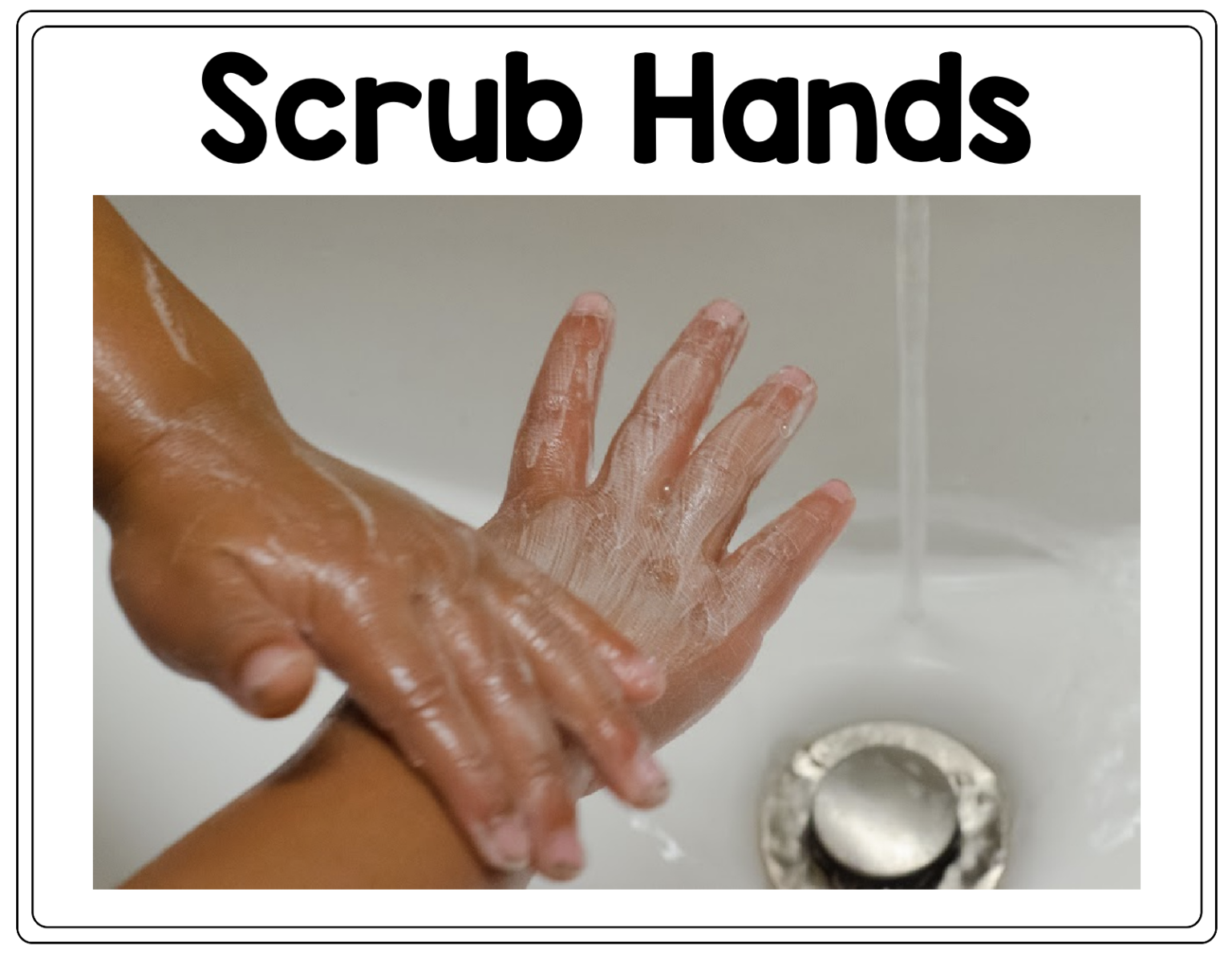 Washing Hands Visual Sequence Cards - Teaching Mama