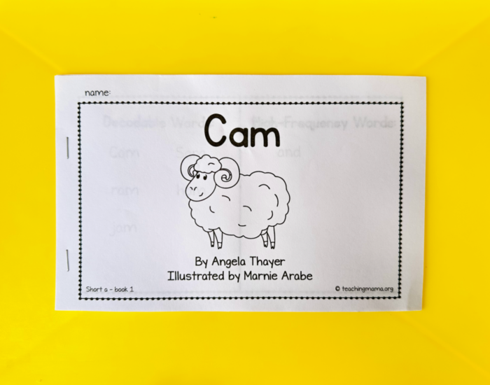 Decodable Phonics Books for Short Vowel Words - Teaching Mama