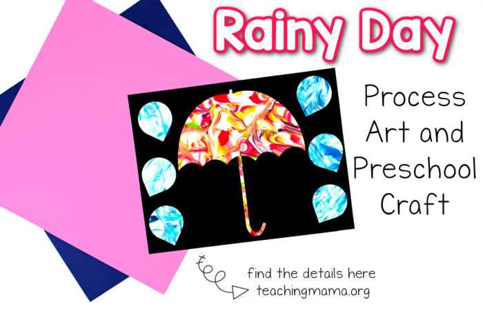 Rainy Day Umbrella Craft