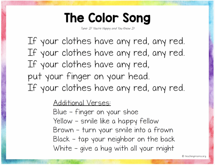 Circle Time Songs - Teaching Mama