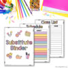Creating the Ultimate Substitute Binder - Teaching Mama
