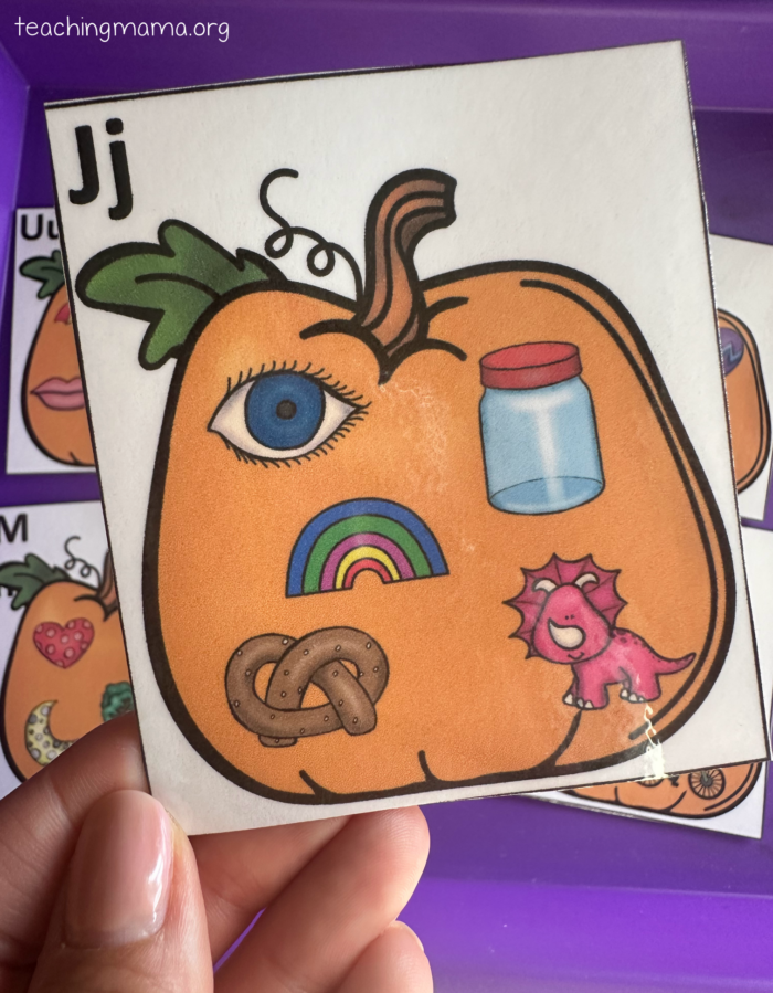 Pumpkin Smash Alphabet Activity - Teaching Mama