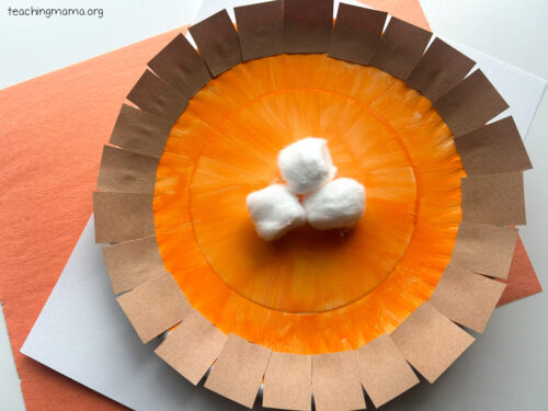 Pumpkin Pie Paper Plate Craft - Teaching Mama