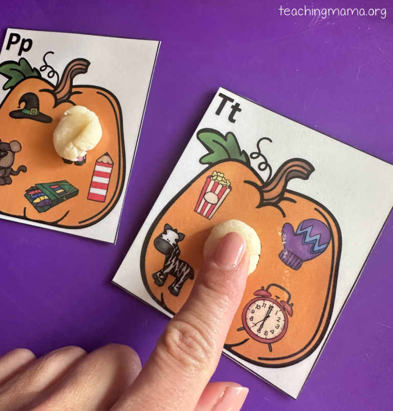Pumpkin Smash Alphabet Activity - Teaching Mama