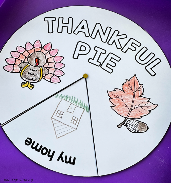 Thankful Pie - Teaching Mama
