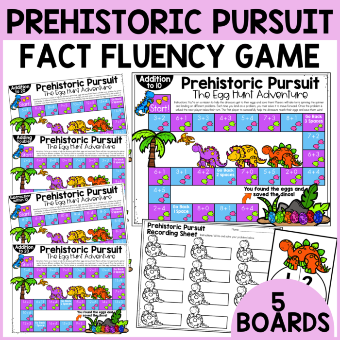 Dinosaur Math Games - Teaching Mama