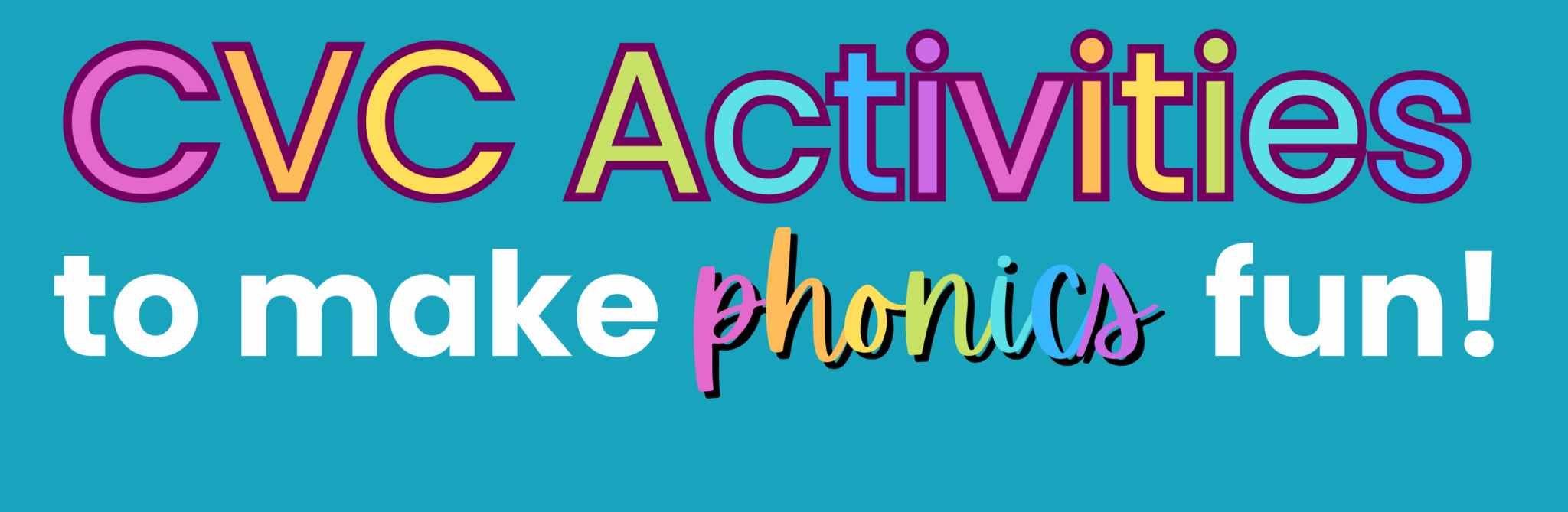 CVC Bundle - Teaching Mama