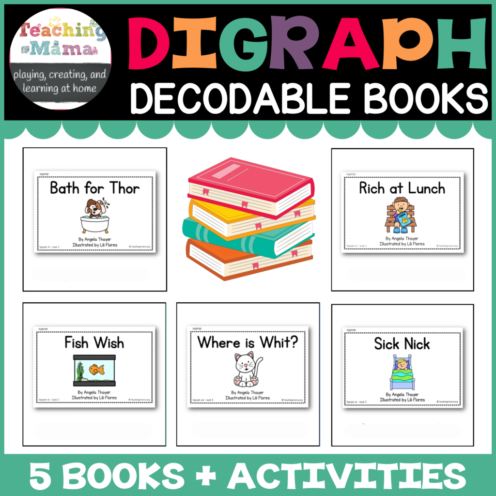 Digraph Decodable Books Tripwire - Teaching Mama