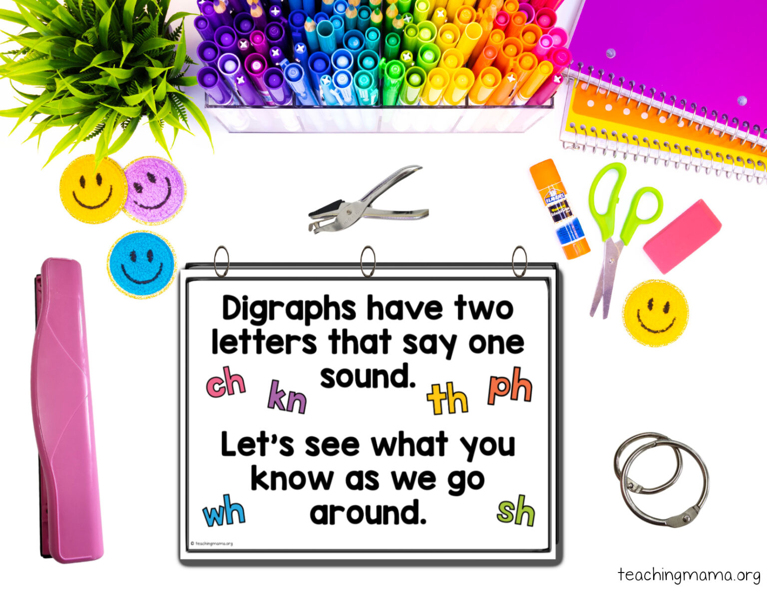 Digraph Rhyming Poem - Teaching Mama