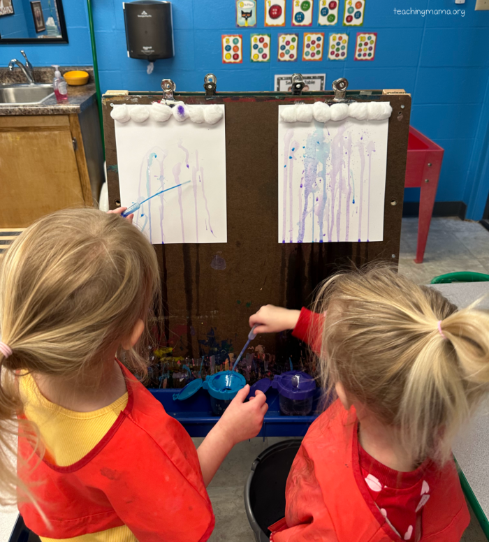 Spring Q-Tip Painting Printables - Teaching Mama