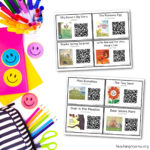 May Listening Center with QR Codes - Teaching Mama