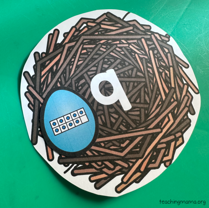 Bird Nest Number Hunt - Teaching Mama