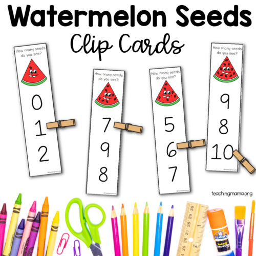 Magna Tile Number Cards - Teaching Mama