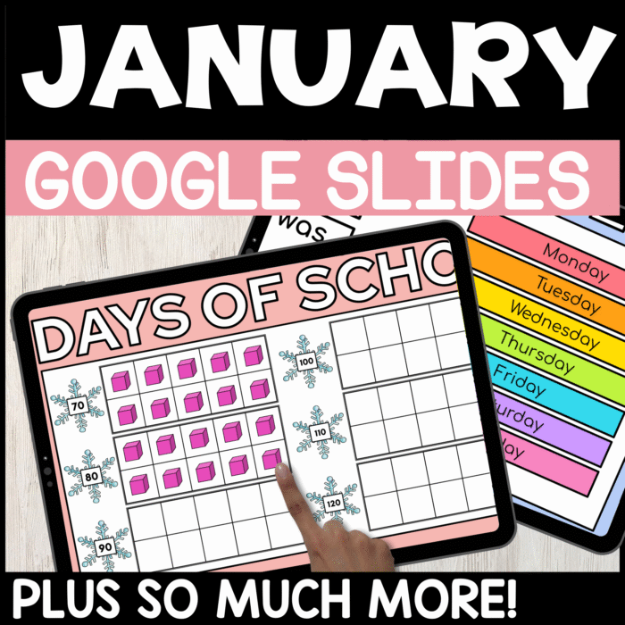 January Morning Meeting Slides - Teaching Mama