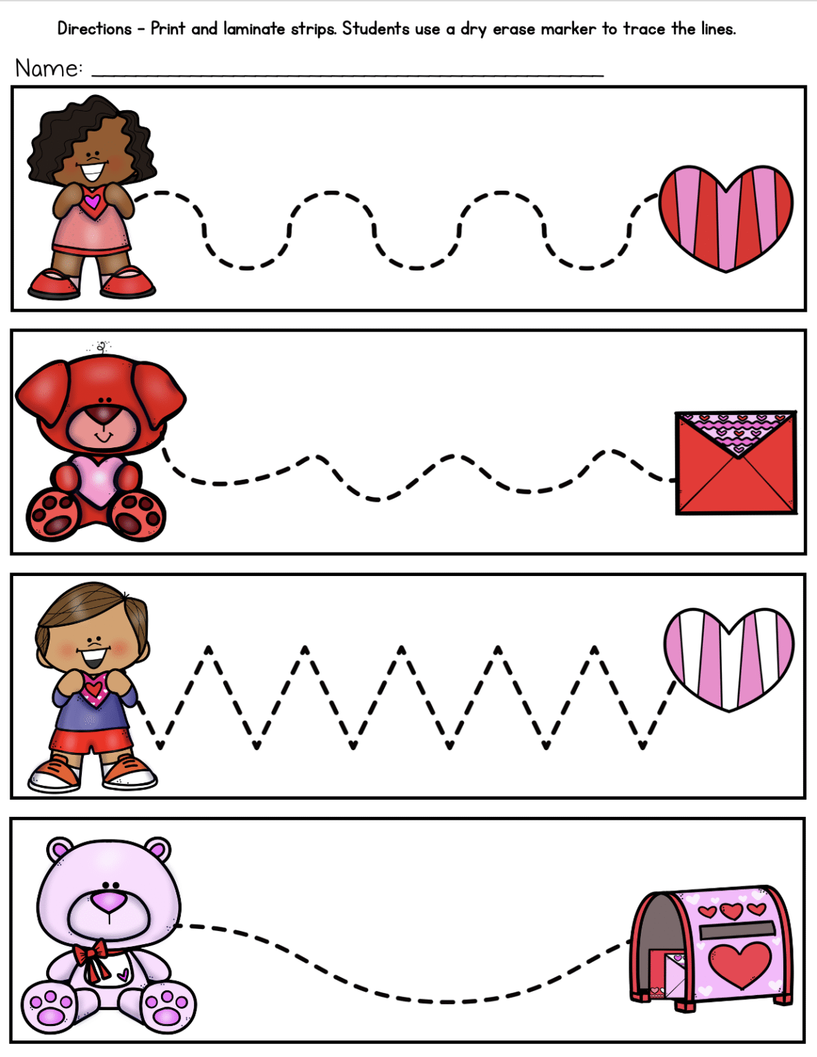 Valentine’s Day Fine Motor Activities - Teaching Mama