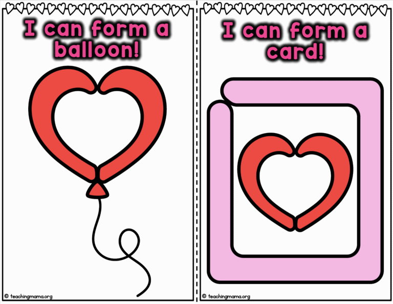 Valentine’s Day Fine Motor Activities - Teaching Mama
